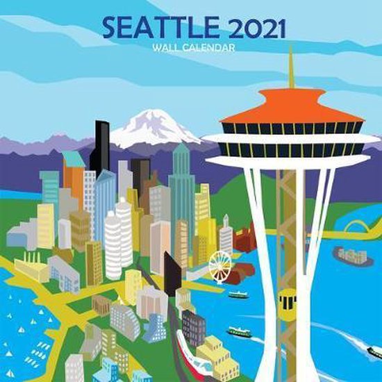 Seattle 2021 Calendar | bol.com