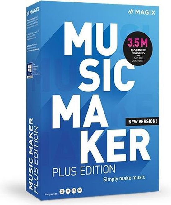 Magix Music Maker Plus Edition 2021 - Windows download | bol.com
