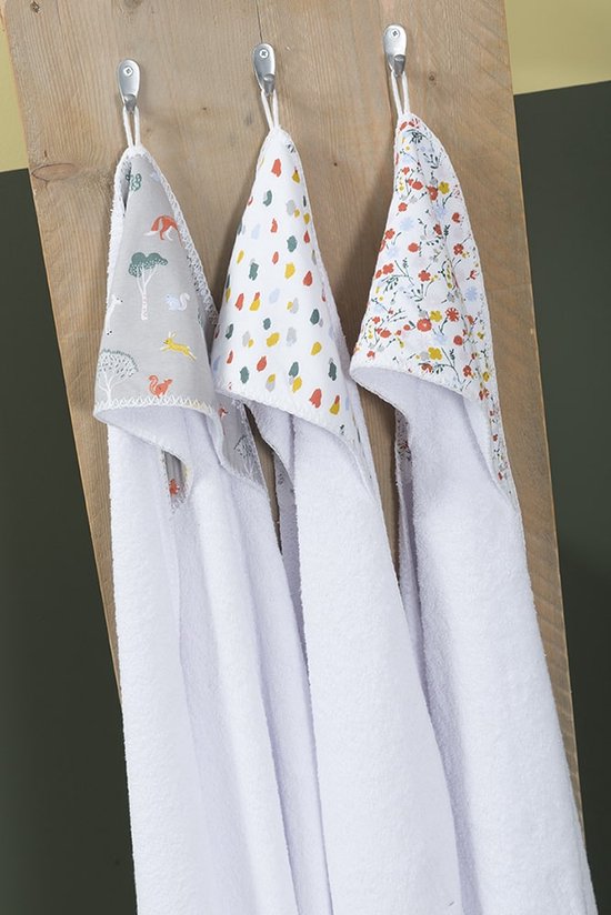 Baby's Only Baby badcape - Omslagdoek - Handdoek met capuchon Forest ...