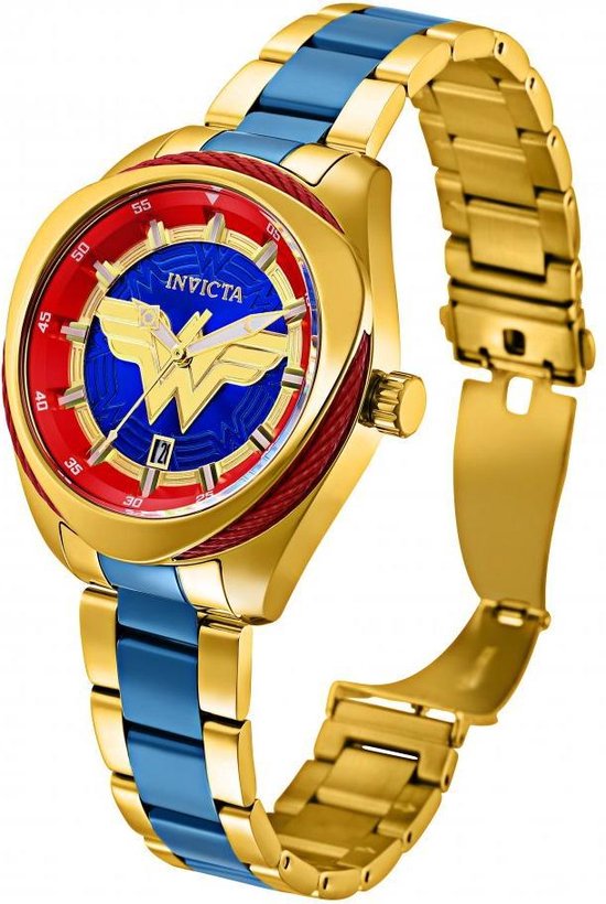 Invicta DC Comics - Wonder Woman 31730 Quartz Dameshorloge - 38mm | bol.com