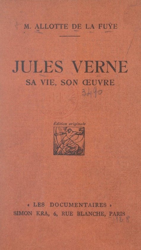 Jules Verne (ebook), Marguerite Allotte de la Fuÿe | 9782307108238 ...