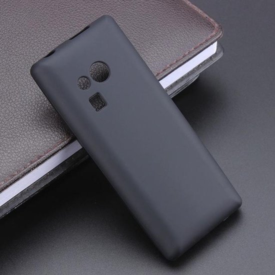 nokia 216 case black | bol