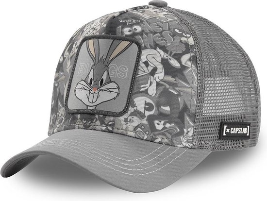 Pet | Cap | Capslab | Looney tunes | Bunny | Grijs | bol