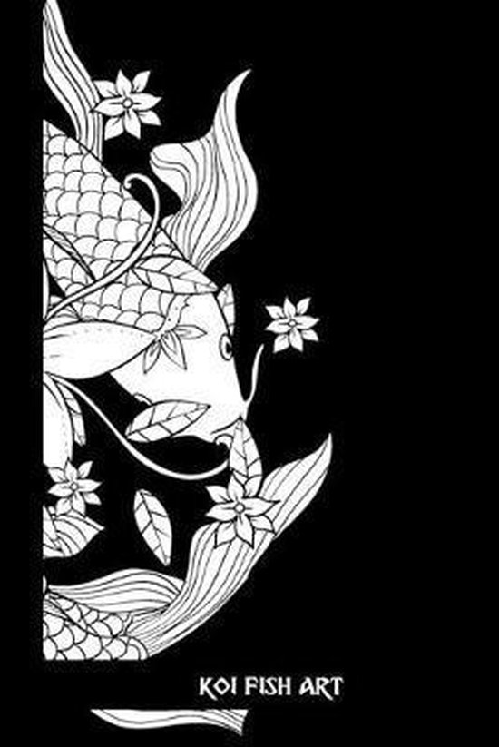 Koi Fish Art: small lined Fish Notebook / Travel Journal to write in (6 ...