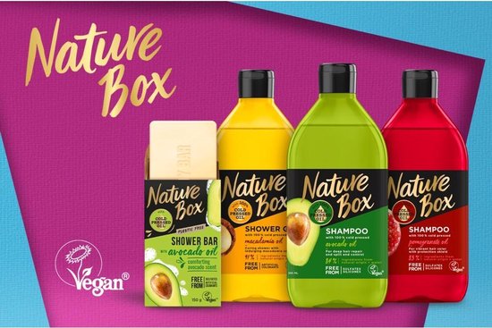 Nature Box Almond Shampoo 6x 385 ml - Grootverpakking | bol.com