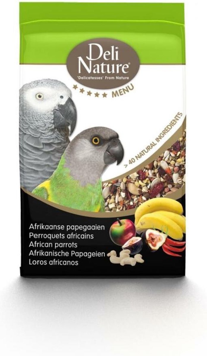 Deli Nature 5 Sterren Menu Afrikaanse Papegaai 2,5 kg | bol.com