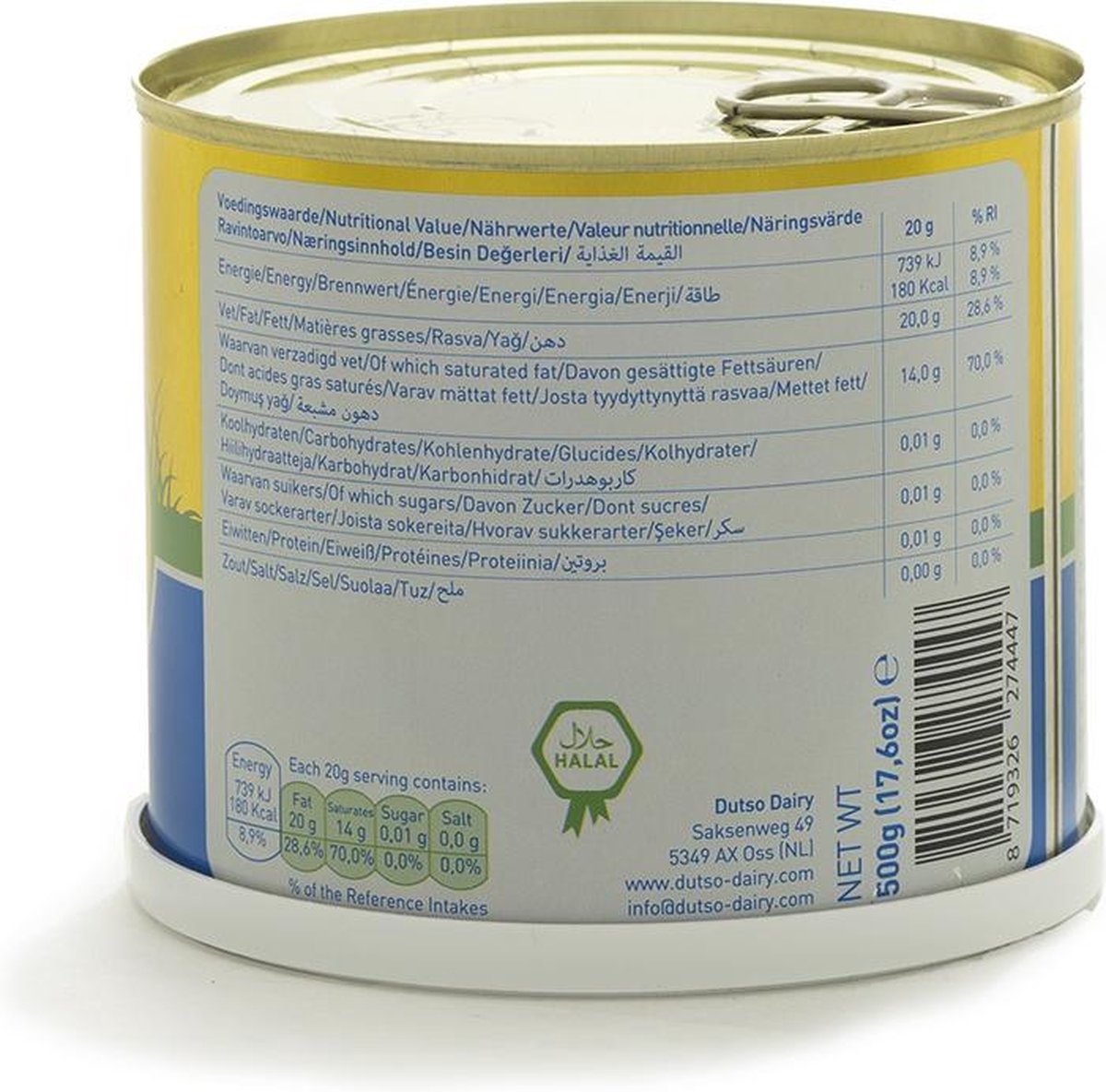 Dutso Ghee 500g | bol.com