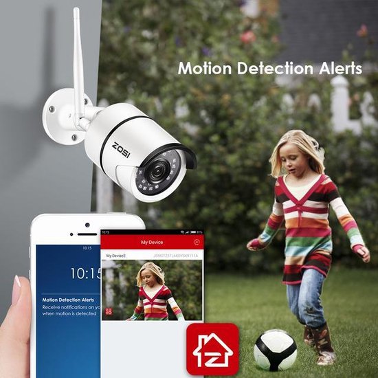 Beveiligingscamera Full HD 1080P - 2MP Camera - Binnen en Buiten ...