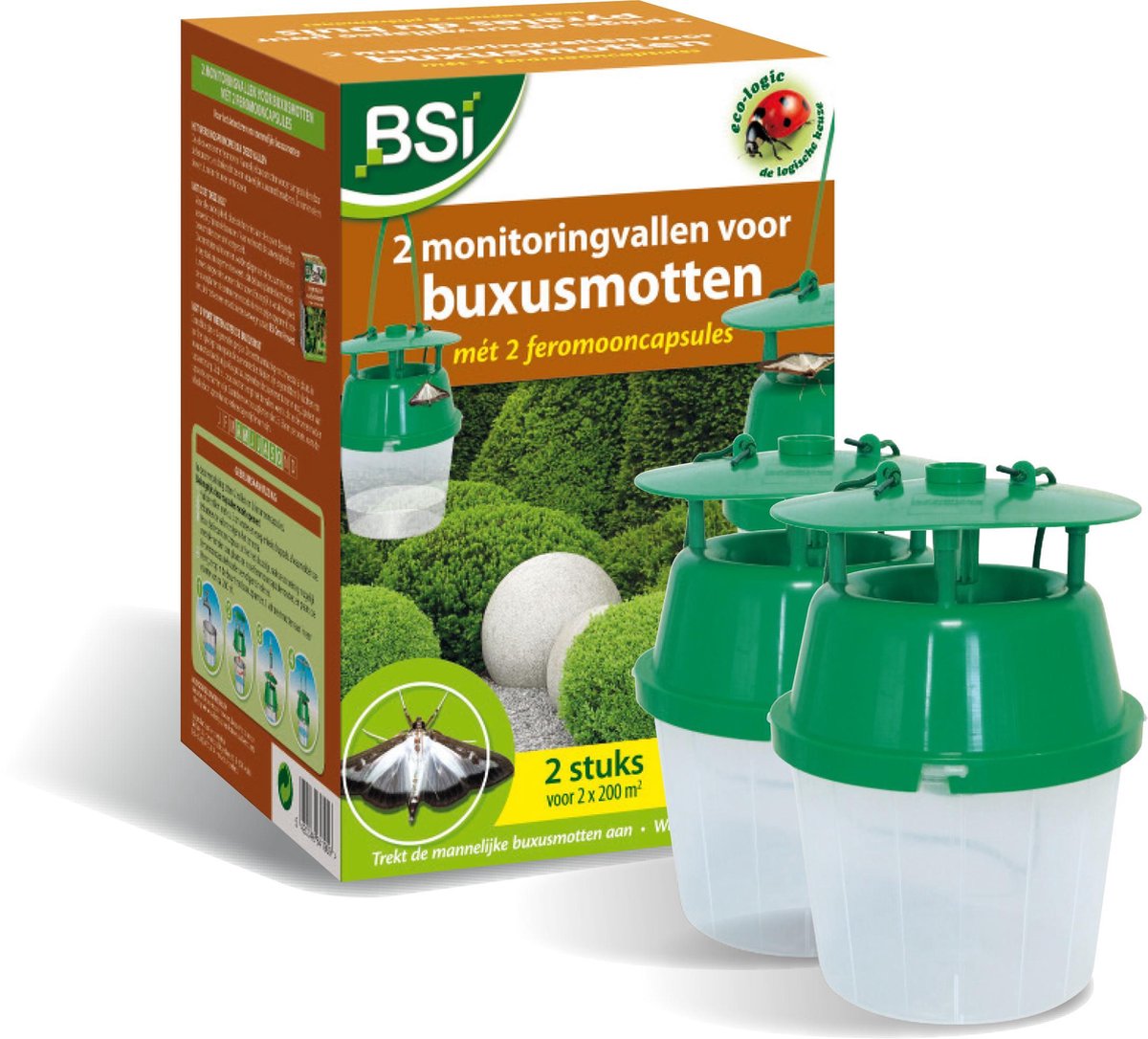 BSI Feromoonval Buxusmot Duopack - 2 Vallen - Werkt 3 Maanden Lang ...