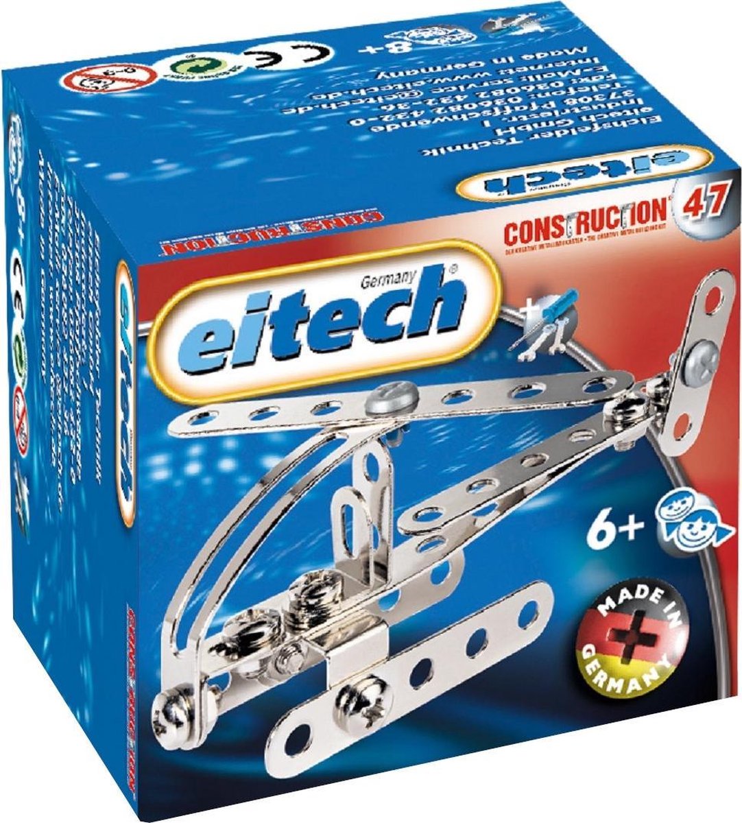 Eitech Constructie - Bouwdoos - Helicopter | bol.com
