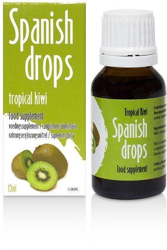 SPANISH DROPS TROPICAL KIWI | bol.com
