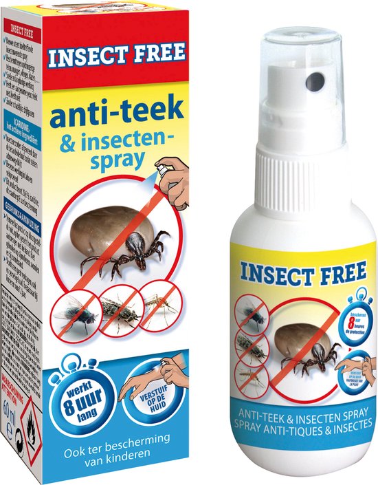 BSI Anti-Teek & Insecten Spray - Werkt 8U - Voor Kinderen Volwassen ...