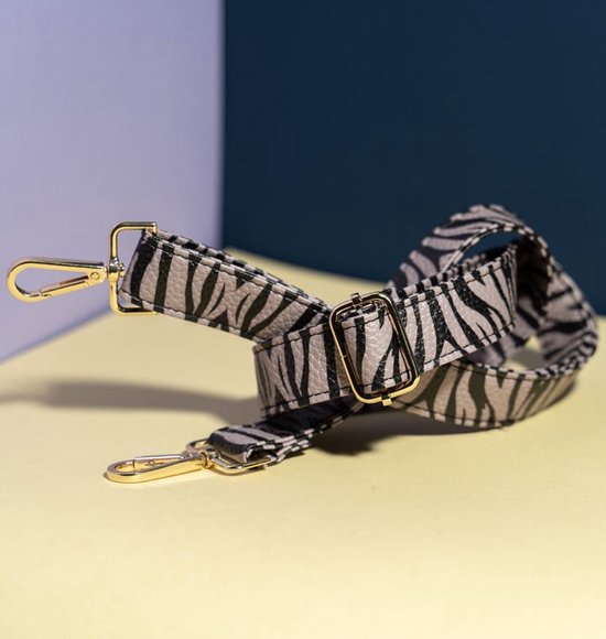 Strap zebra beige van Pinned by K | bol