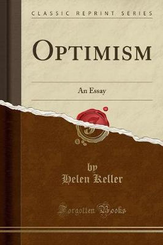 Optimism | 9781330537381 | Helen Keller | Boeken | bol.com