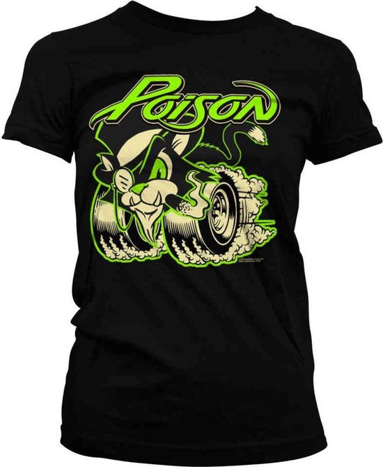 Poison Dames Tshirt -XL- Poison Zwart | bol.com