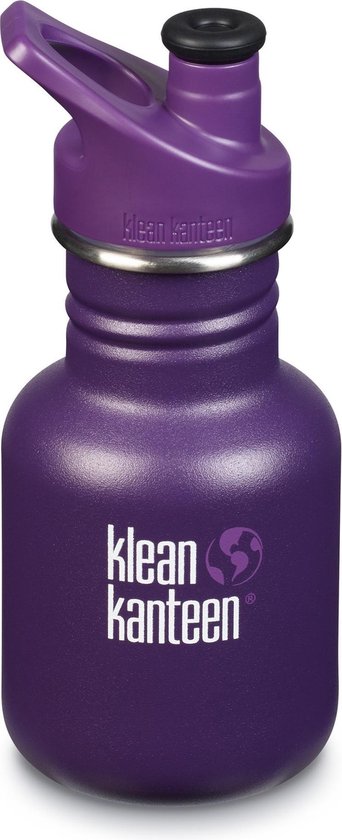Klean Kanteen RVS Drinkfles Kid Kanteen Classic Sport (355ml) - Grape ...