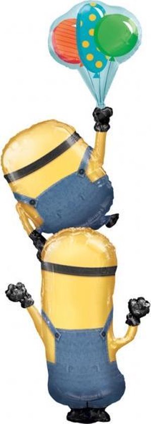 Minions Helium Ballon XL 154x101cm leeg | bol.com