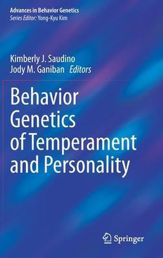 Behavior Genetics of Temperament and Personality | 9781071609316 ...