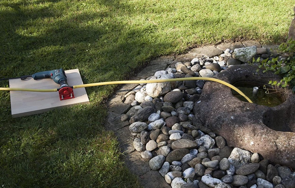 Opvoerpomp boormachine waterpomp tuinpomp universeel zelf aanzuigend | bol