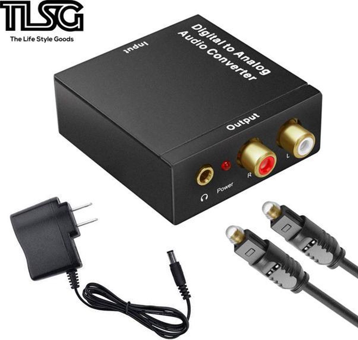 The Life Style Goods | Digitale audio Converter - DAC - Digitaal naar ...