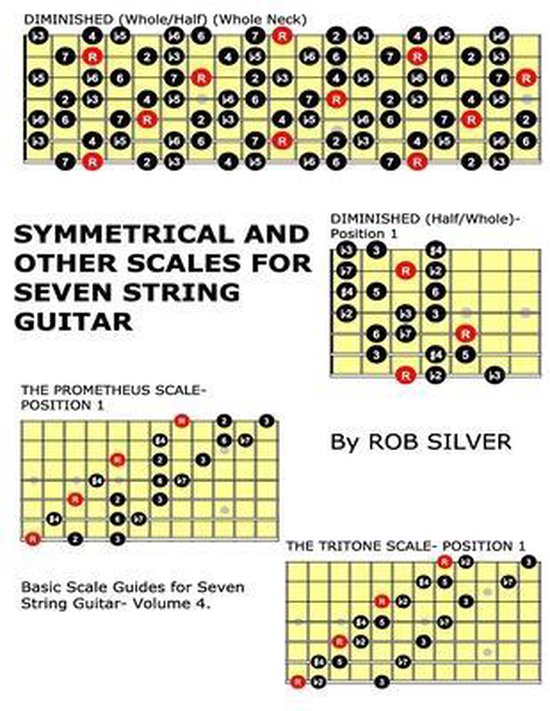 Symmetrical and Other Scales for Seven String Guitar, Rob Silver ...