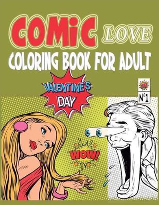 Comic Love, Comic Coloring Book | 9798705444861 | Boeken | bol.com