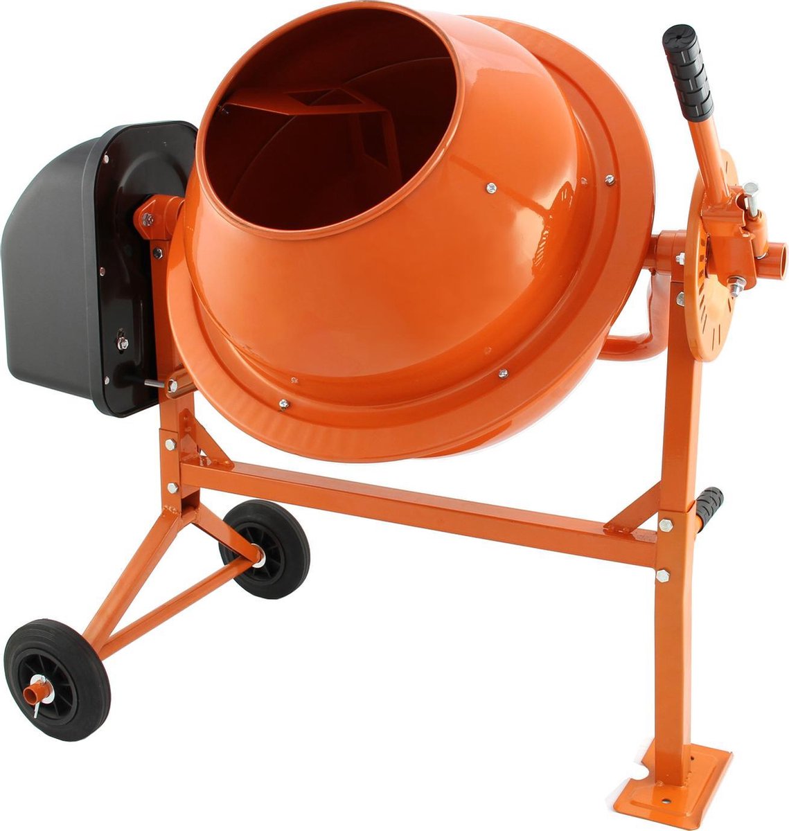 T-Mech Betonmolen 70L - Cementmixer - Elektrisch - Mortel Machine / Menger / Mixer -... | bol.com