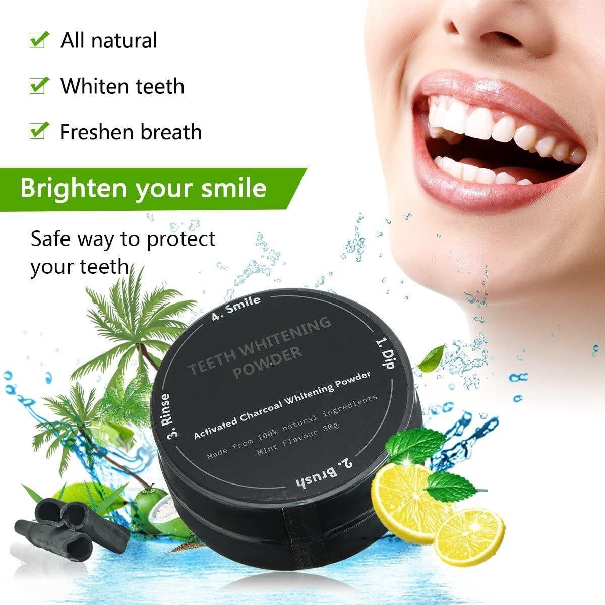 Activated Charcoal Teeth Whitening - De | bol.com