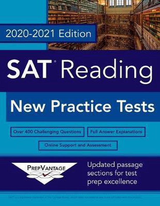 SAT Reading- SAT Reading | 9781089683421 | Prepvantage | Boeken | bol