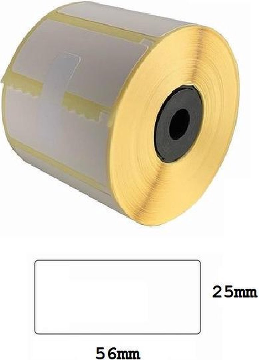 Etiketten op rol 56x25 Thermisch EPSON 4000 STUKS | bol.com