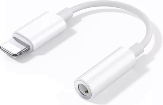 Mini jack naar lightning adapter Apple (iphhone)- Lightning adapter ...