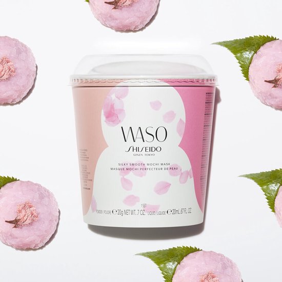Shiseido Waso Silky Smooth Sakura Mochi Mask Vrouwen 20 ml 2 stuk(s ...