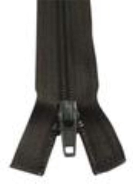 YKK Rits, Dubbel Deelbaar, Leger Groen, Spiraaltand 6mm, Lengte 60 cm, per stuk. | bol