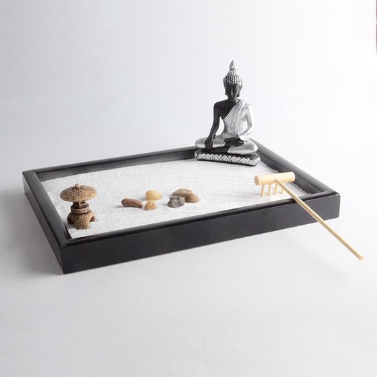 Mini Zentuin - Japans Zentuintje - Zen Garden - Buddha - Wierookbrander ...