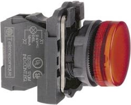 Schneider Electric XB5AVM5 Signaallamp Geel 230 V/AC 1 stuk(s) | bol