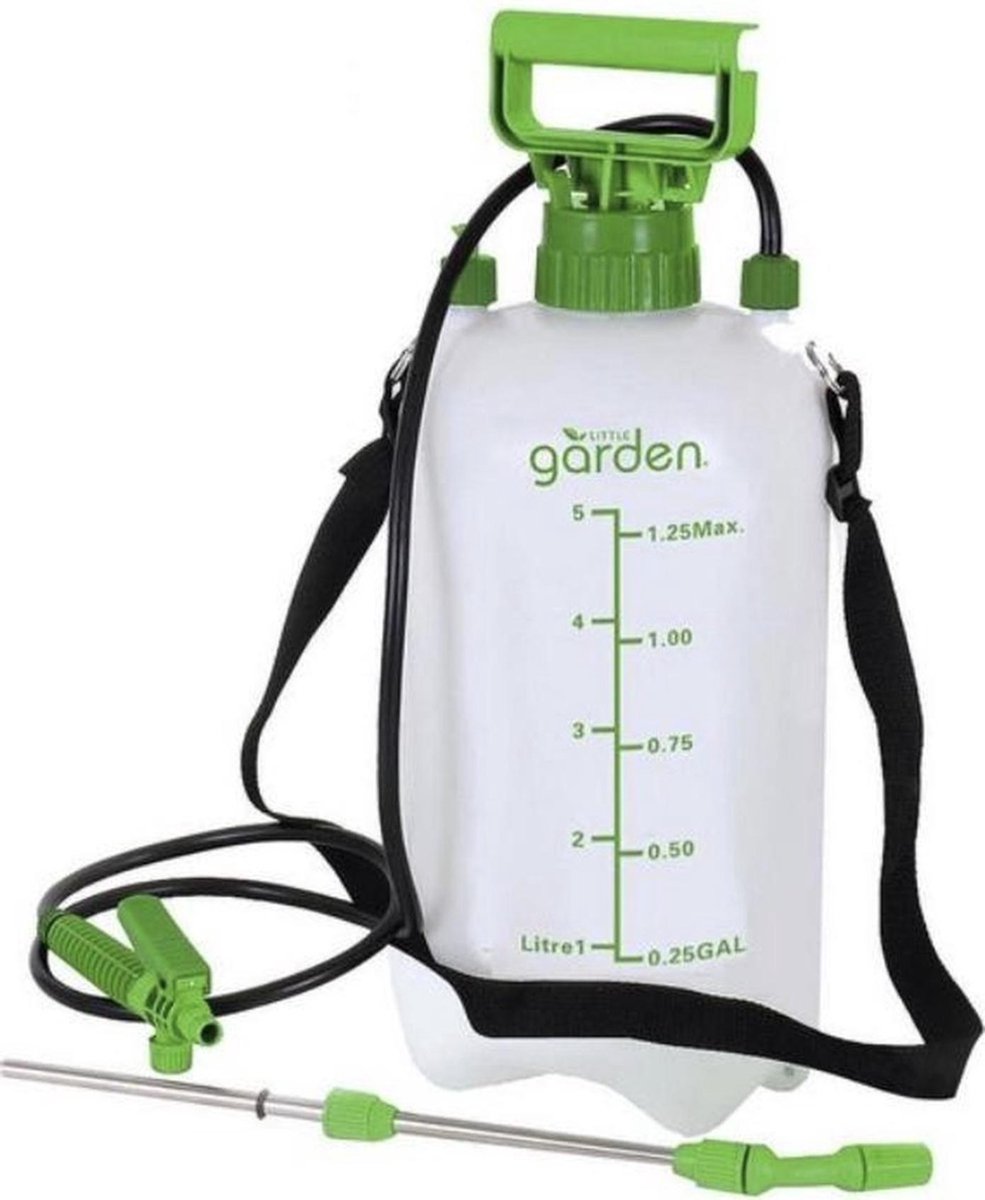 Little Garden - Tuindrukspuit - Drukspuit 5L - 5 Liter - Verstuiver ...