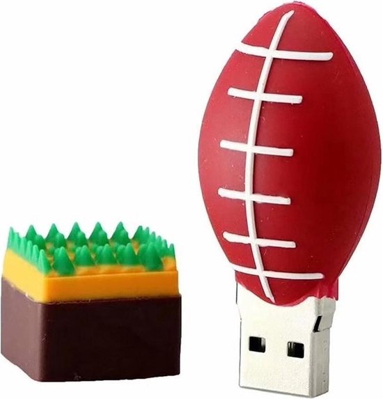 American football rugbybal usb stick 16gb -1 jaar garantie – A graden ...