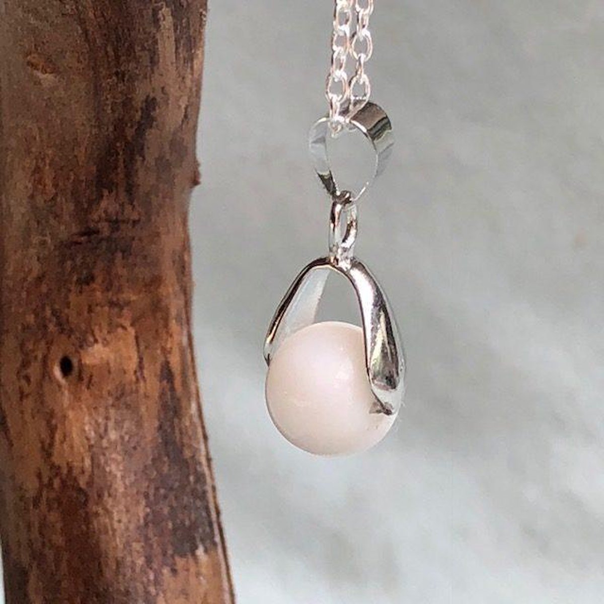 Wellness-House | Elegance Witte Jade | Zen Ketting | Amethist | 925st ...