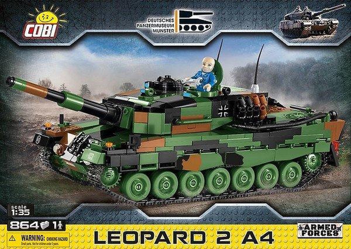 Cobi Leopard 2A4 | 2618 | bol.com