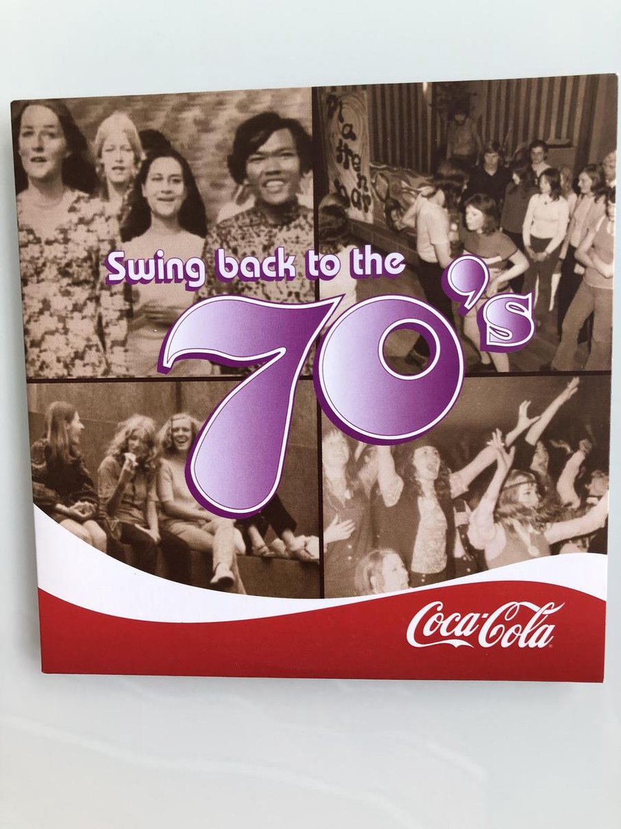 Coca Cola swing back to the 70’s verzamel-cd, Various artists coca cola ...