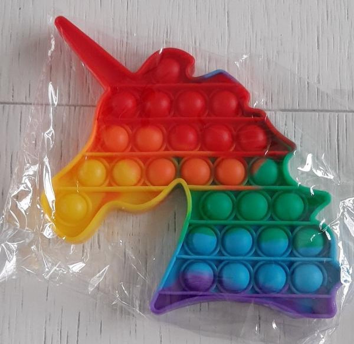 Pop It Unicorn - Fidget Toy - 12,5 cm - Regenboog Eenhoorn - TikTok ...