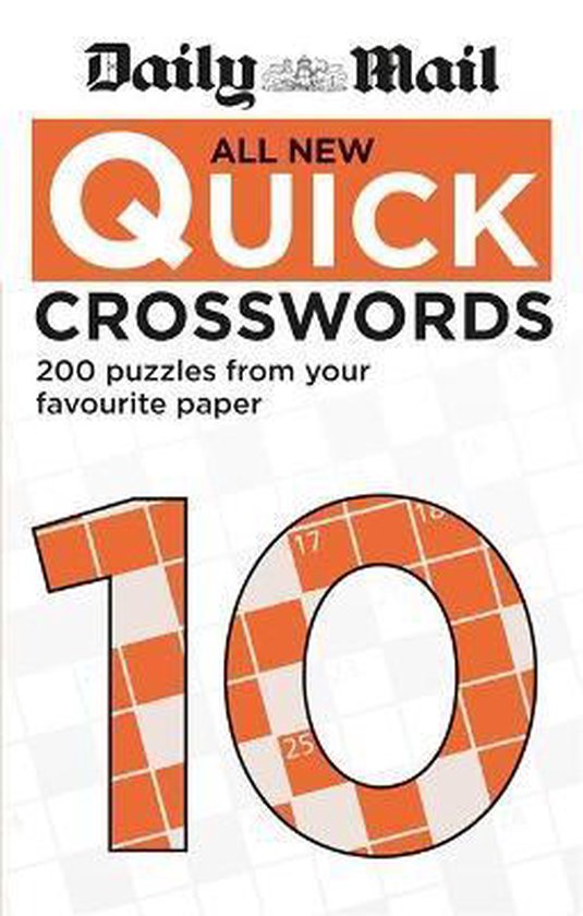 Daily Mail All New Quick Crosswords 10 The Daily Mail Puzzle Books Daily Mail All New Quick Crosswords 10 The Daily Mail Puzzle Books