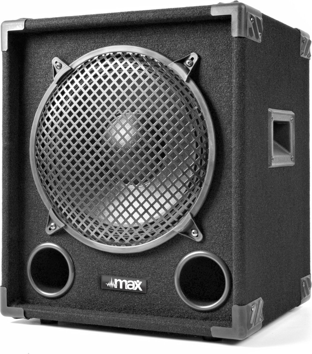 Subwoofer - MAX12SUB disco subwoofer 12 inch 800Watt | bol.com