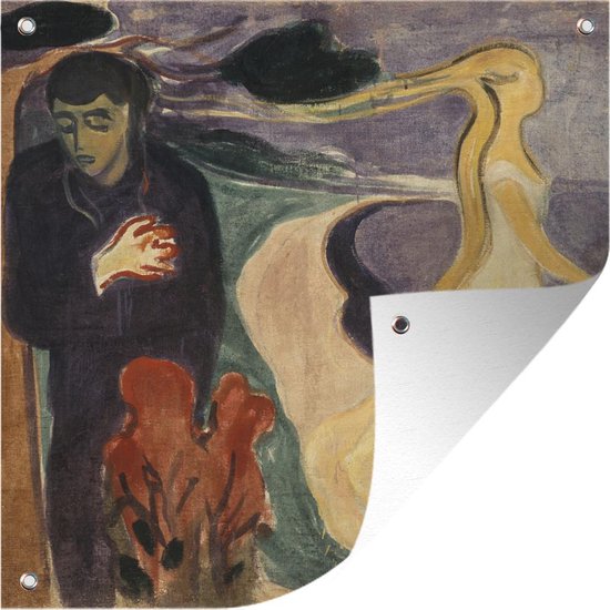 Tuindoek Separation - Edvard Munch - 100x100 cm | bol.com
