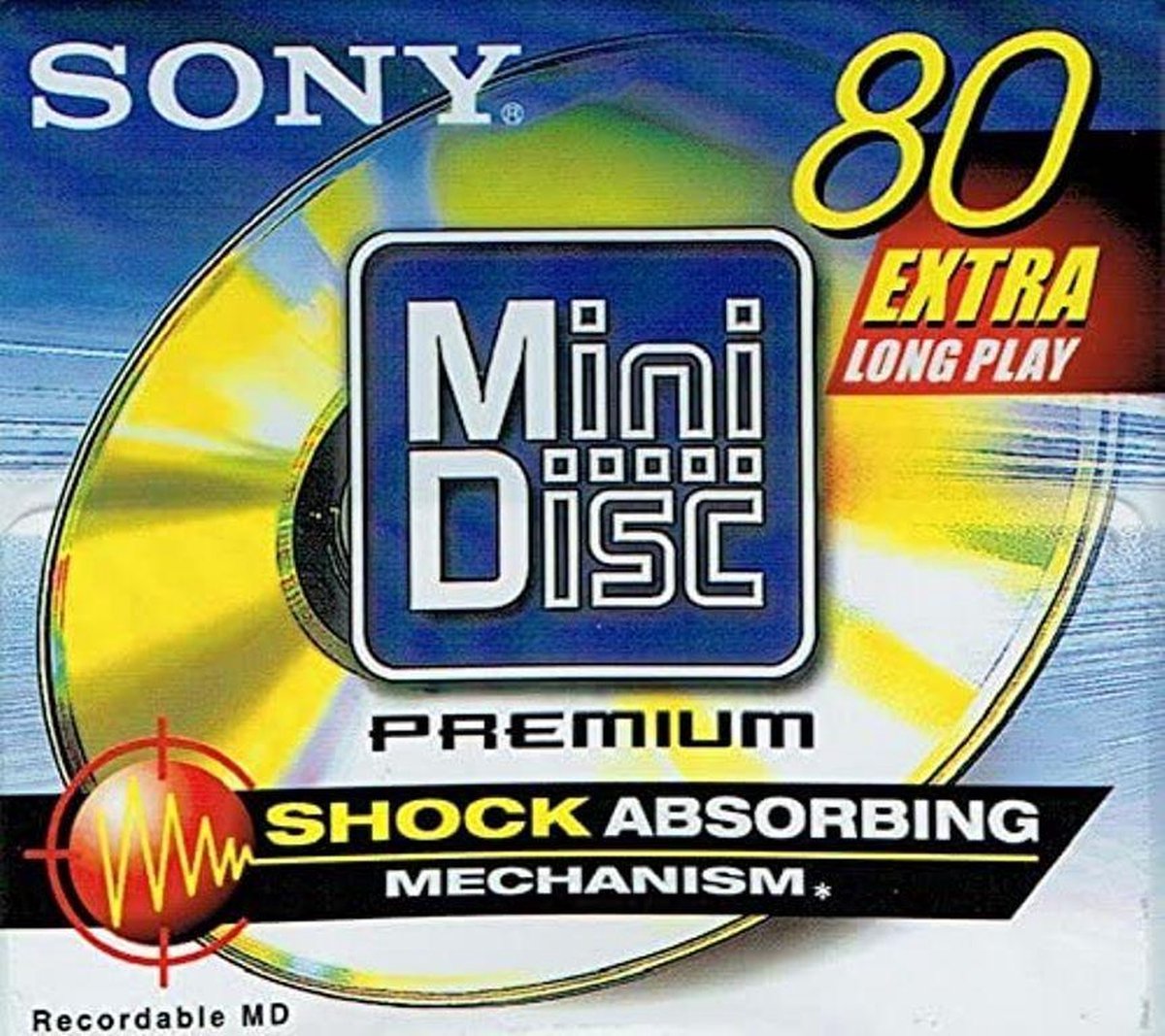 Sony Minidisc 80 Pemium recordable MD | bol.com