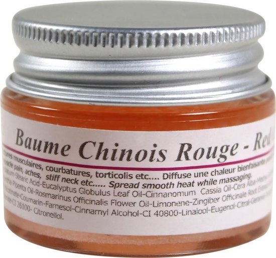 Chinese Balm Spiercrème - Chinese Rode Balsem - Verwarmende spierbalsem ...