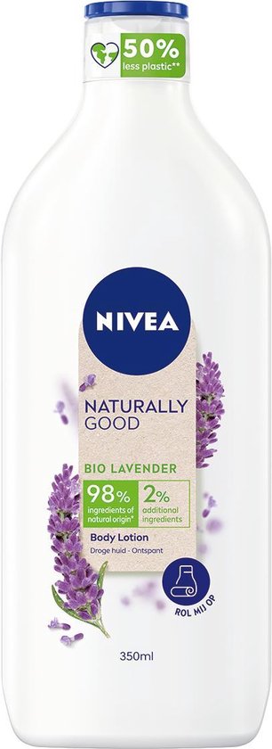 NIVEA Naturally Good Bio Lavender Bodylotion - 350 ML | bol