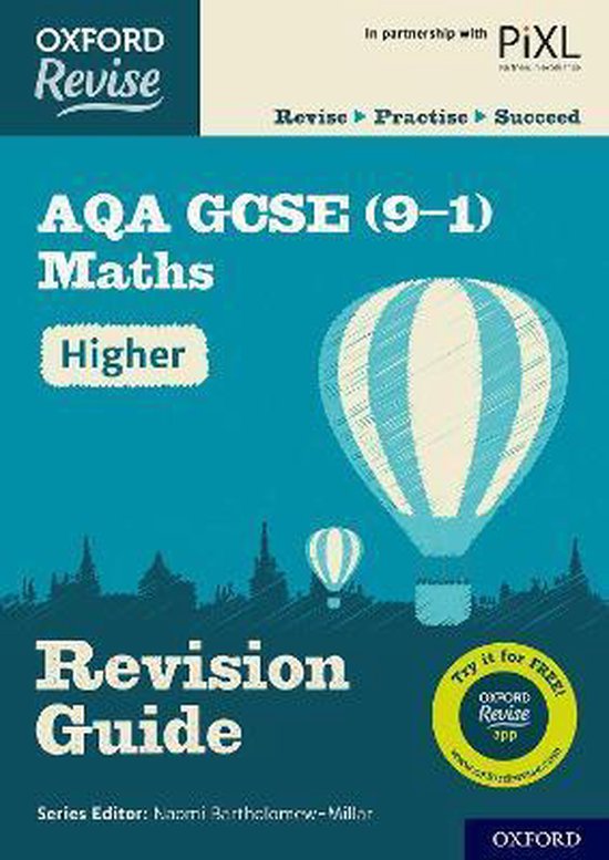 Oxford Revise: AQA GCSE (9-1) Maths Higher Revision Guide | 9781382006477 | Katie Wood... | bol.com