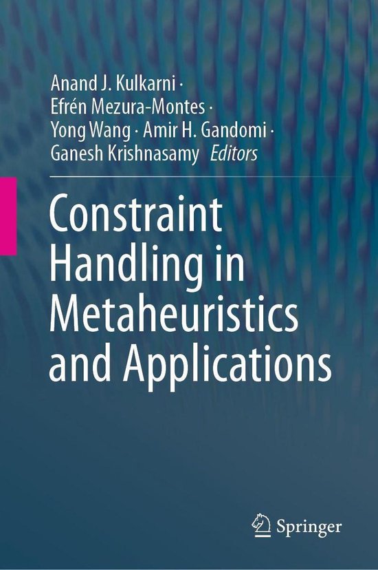 Constraint Handling in Metaheuristics and Applications (ebook ...
