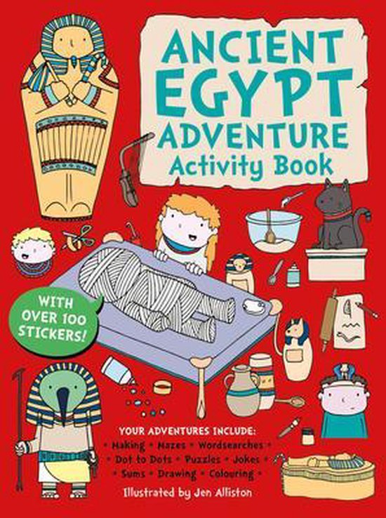 Ancient Egypt Adventure Activity Book | 9781787080379 | Boeken | bol.com